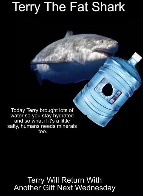 Thank you Terry, it's 95 degrees out here - 9GAG