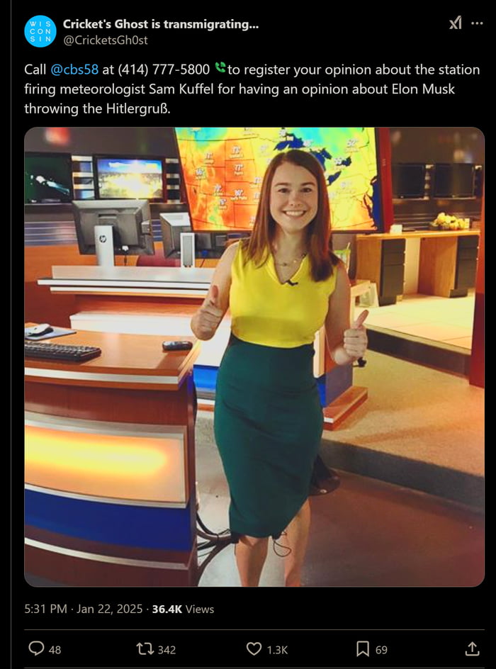 Milwaukie Meteorologist Fired For Stating The Obvious - 9GAG