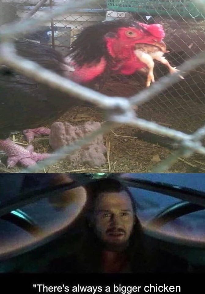 You get twice the chicken - 9GAG