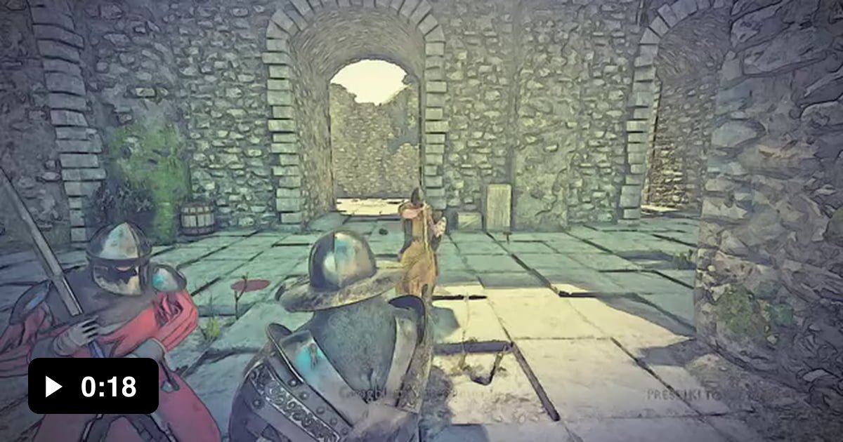 Turn your games into cartoon with Nvidia Game Filter. Mordhau - 9GAG