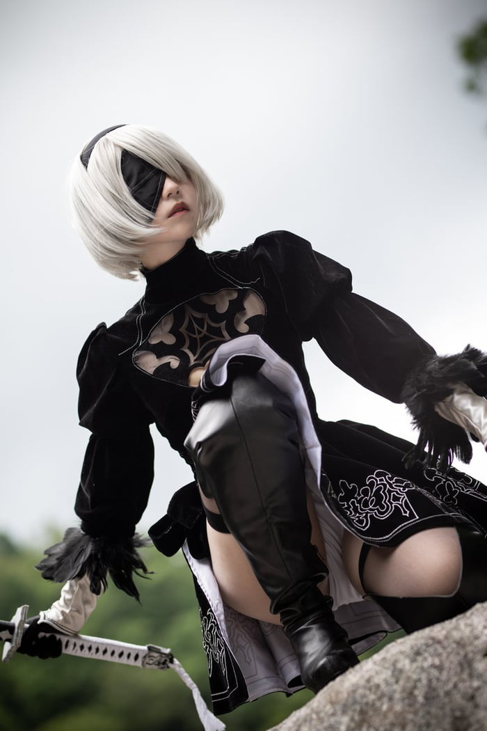 2B cosplay - Nier Automata - 9GAG