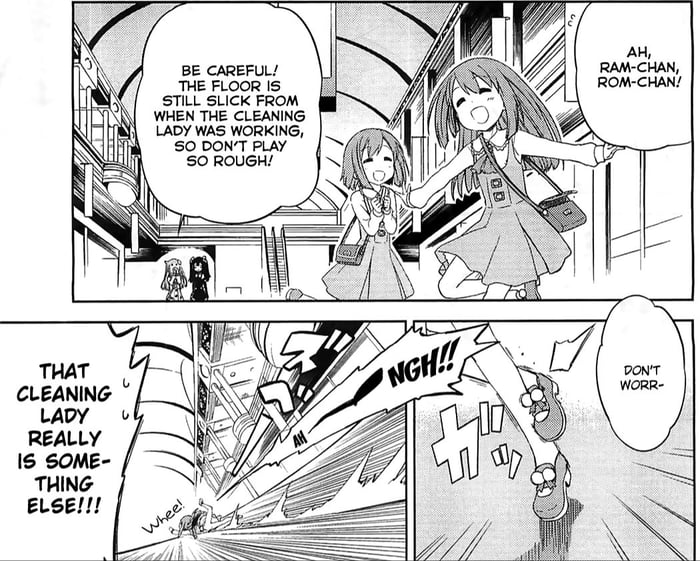 I always question myself on how anime characters trip themselves - 9GAG