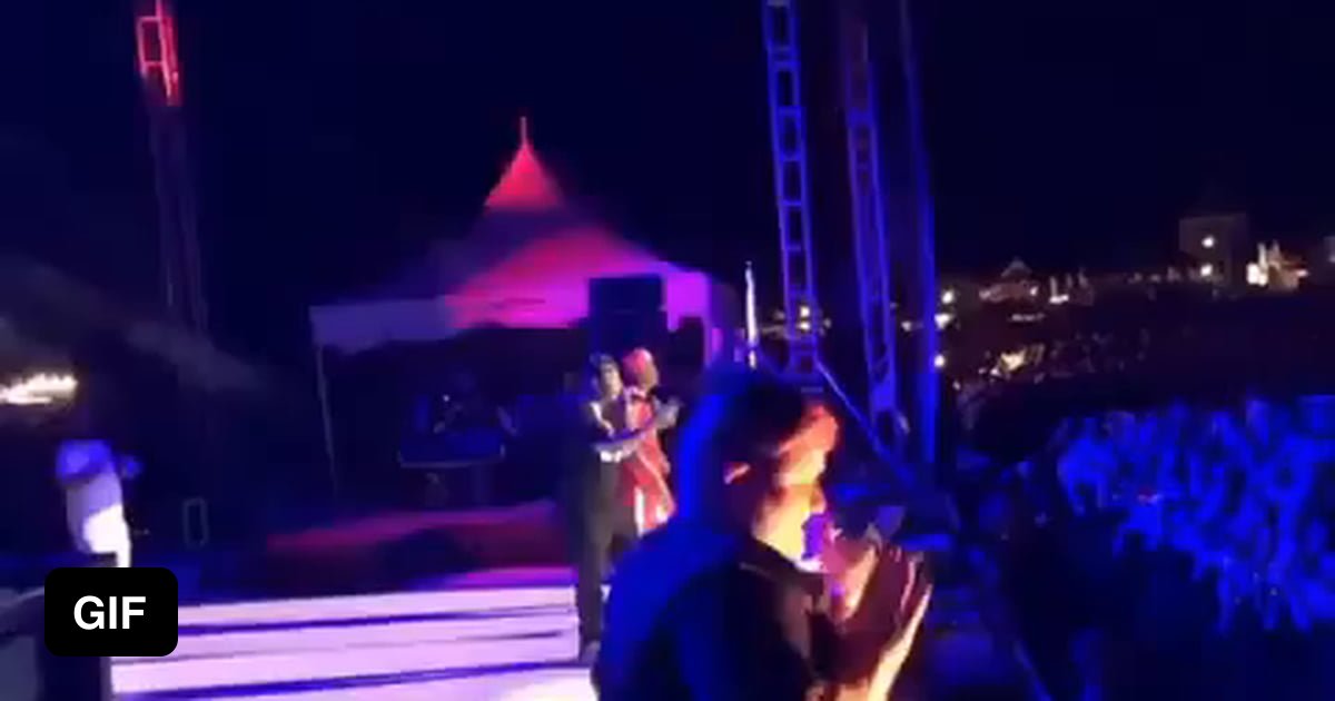 The sign language interpreter at the rapper Twistas concert, She did ...