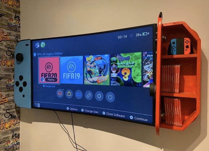 Awesome TV mount - 9GAG