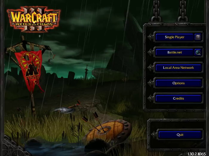 One of the best main menus out there. When main menus were impactful ...