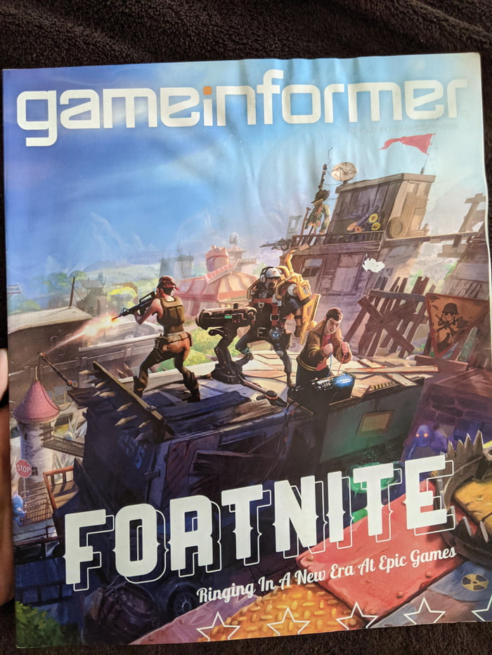 Fortnite 2014 Game Informer issue - 9GAG