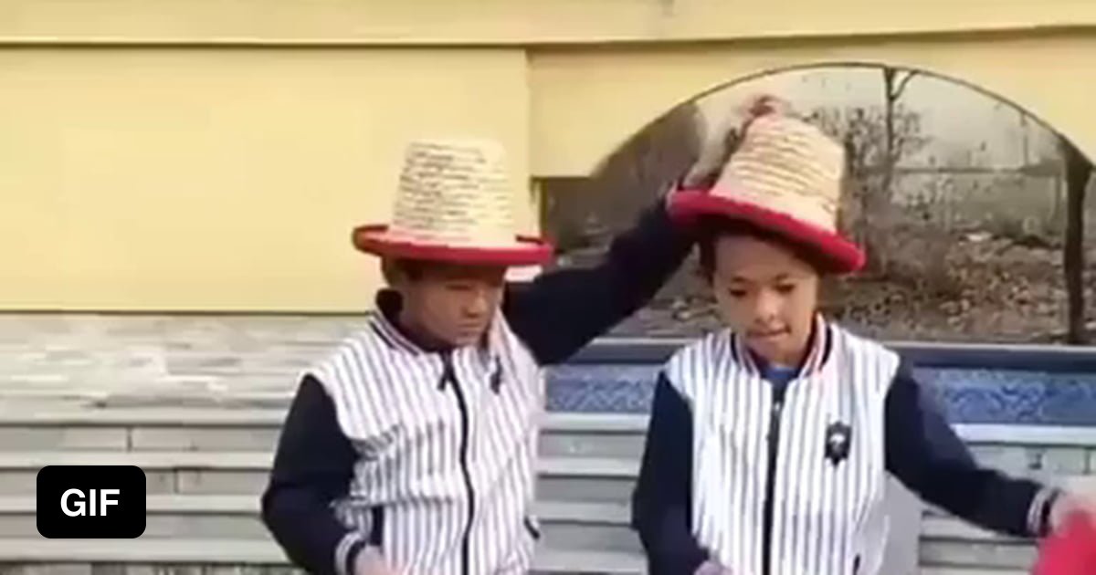 5 hats for 2 heads - 9GAG