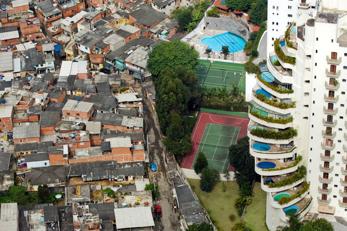 Income Inequality in São Paulo, Brazil - 9GAG