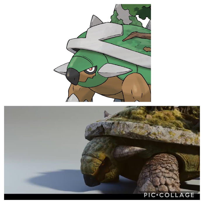 Stunning Torterra from Detective Pikachu - 9GAG
