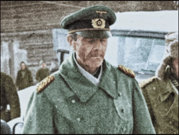 Field Marshal Friedrich Paulus shortly after surrendering to the Red ...