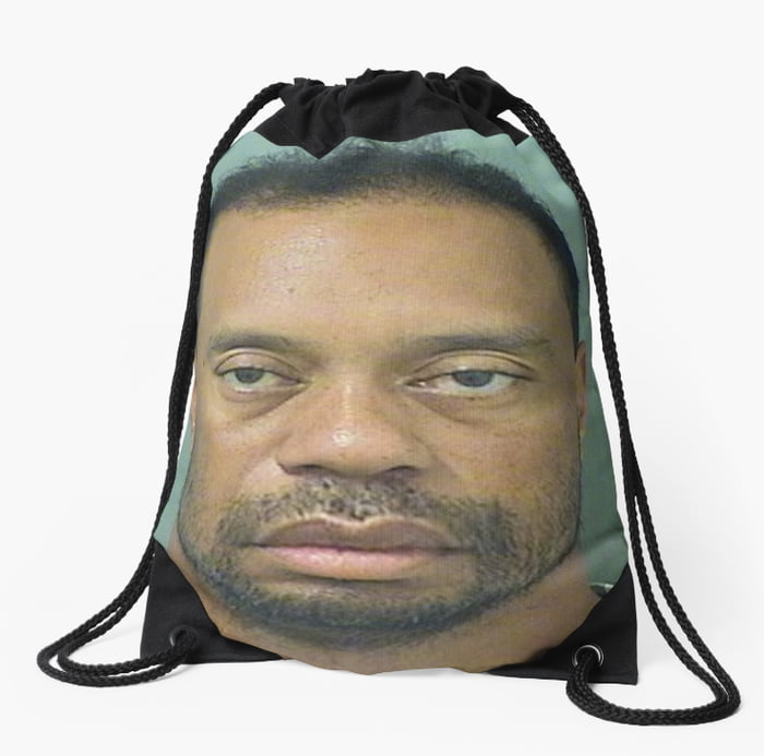This Tiger Woods mugshot drawstring bag... - 9GAG
