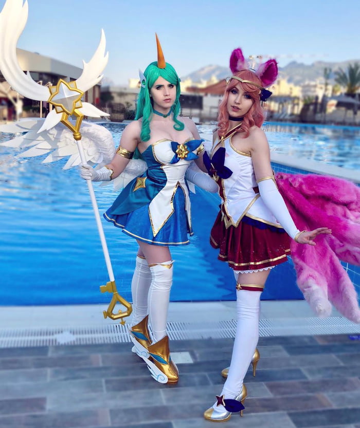 Duo Star Guardian "Ahri & Soraka" #LeagueOfLegends by Adeline Frost ...