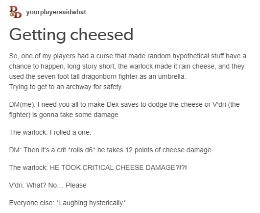 Say cheese. DnD story #26 - 9GAG