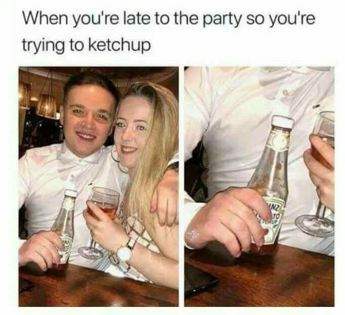 He's kinda mustarded. - 9GAG