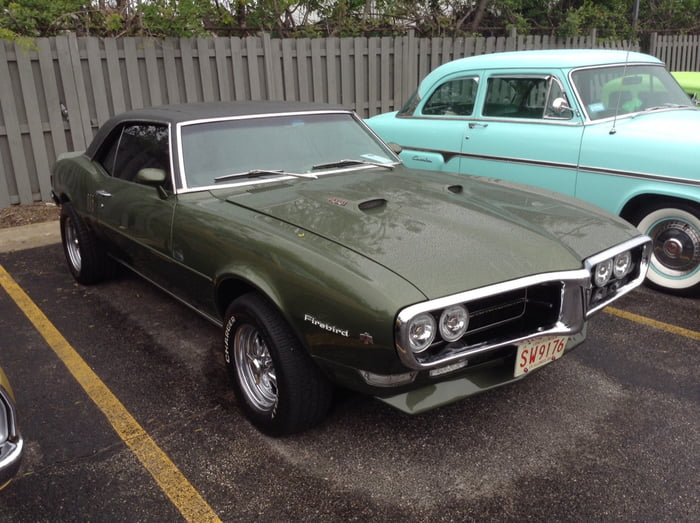 Olive Green'd Pontiac Firebird - 9GAG