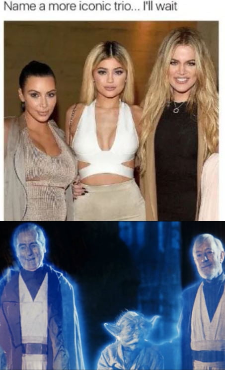 More iconic trio sure this is - 9GAG