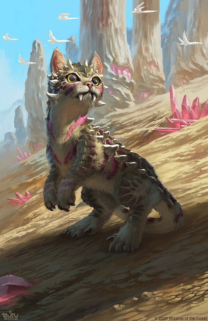 Floofosaurus by artist Brian Valeza - 9GAG