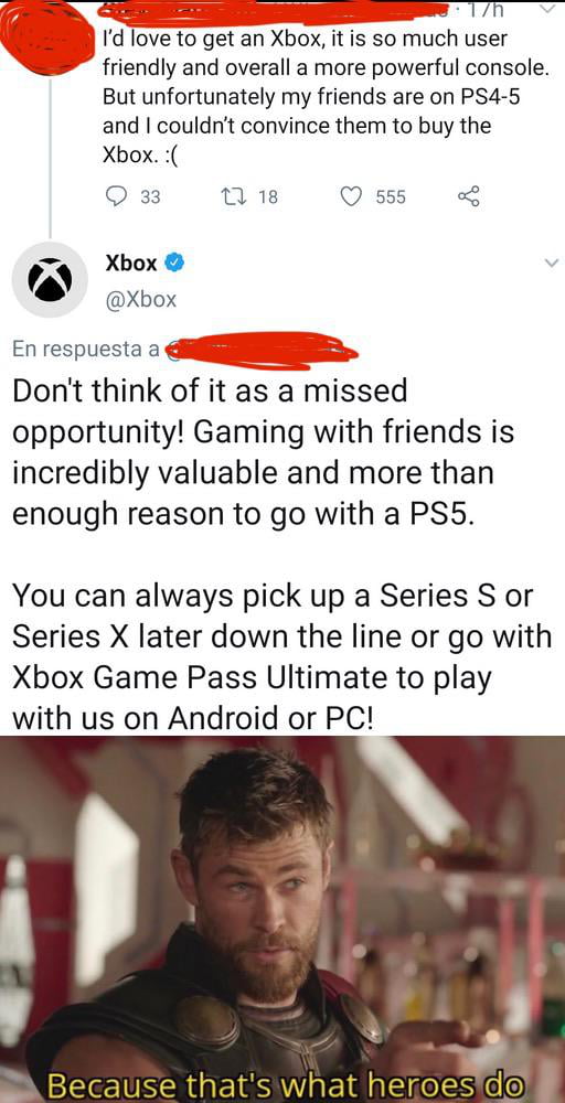 Thank you Xbox Twitter team, very cool - 9GAG