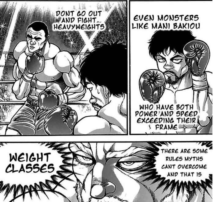 Manny Pacquiao + Baki = Mani Bakiou - 9GAG
