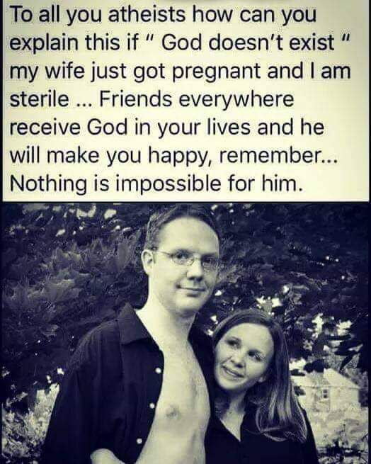 Checkmate atheists - 9GAG