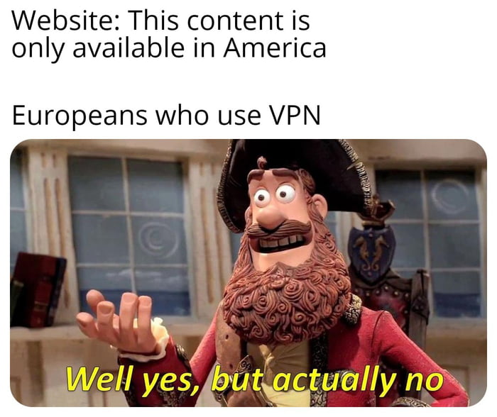 When you use VPN - 9GAG