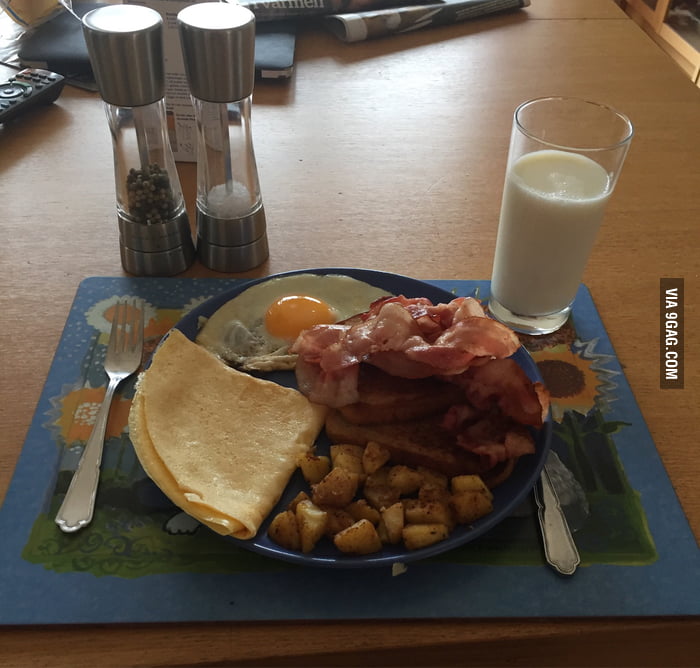 I present to you, the Swedish reinforced breakfast - 9GAG