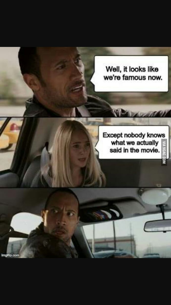 I really forgot what they said........ - 9GAG