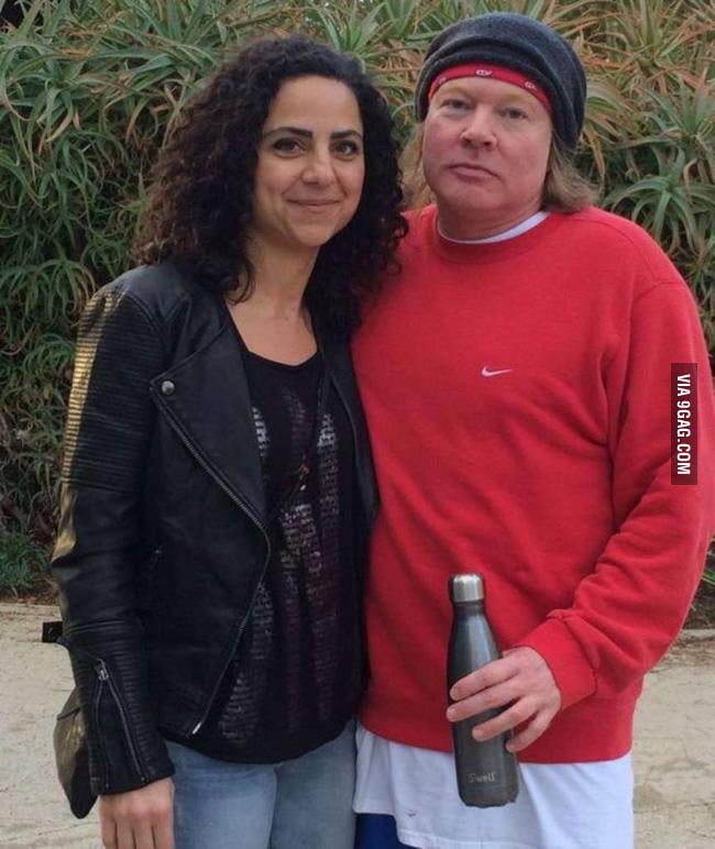 Remember Axl Rose? This is he now, feel old yet? - 9GAG