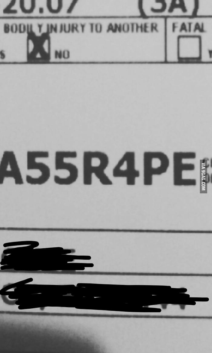 "Is this an April fools joke, officer?" - 9GAG