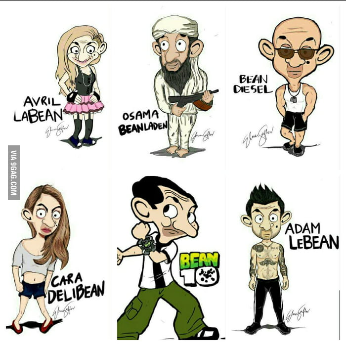 Bean here, bean there, bean everywhere!! - 9GAG