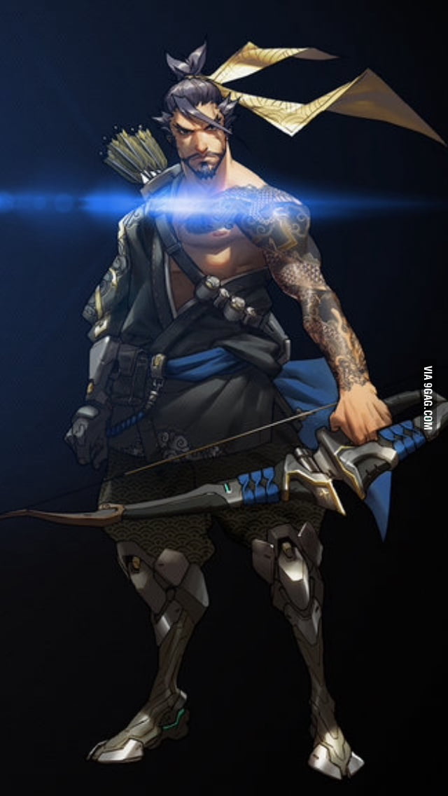 Hanzo, by far my favourite, what about you guys? - 9GAG