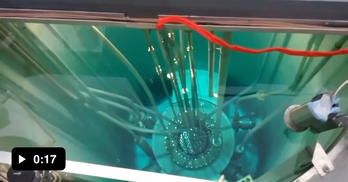 Testing open nuclear reactor - 9GAG