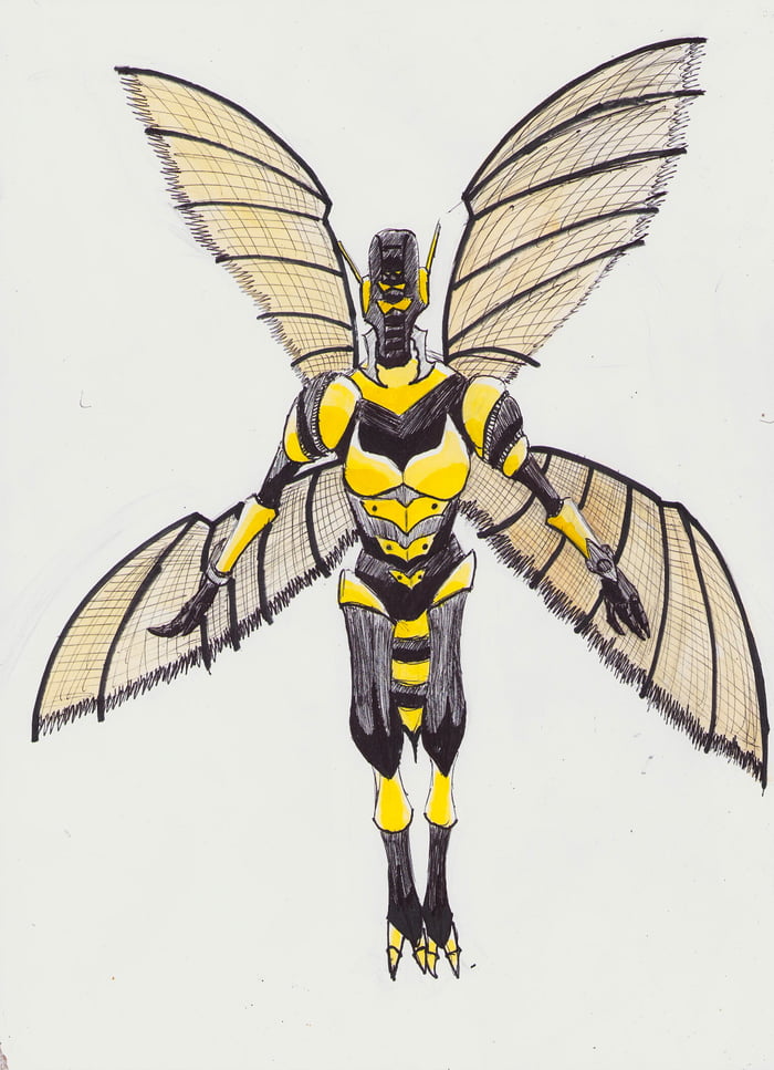 Marveltober 2024 + Warhammer 40K n°30 : (The Vespid) Wasp - 9GAG