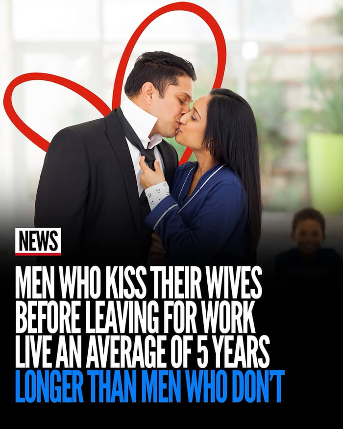 Guess I need to start kissing my wife more often... - 9GAG