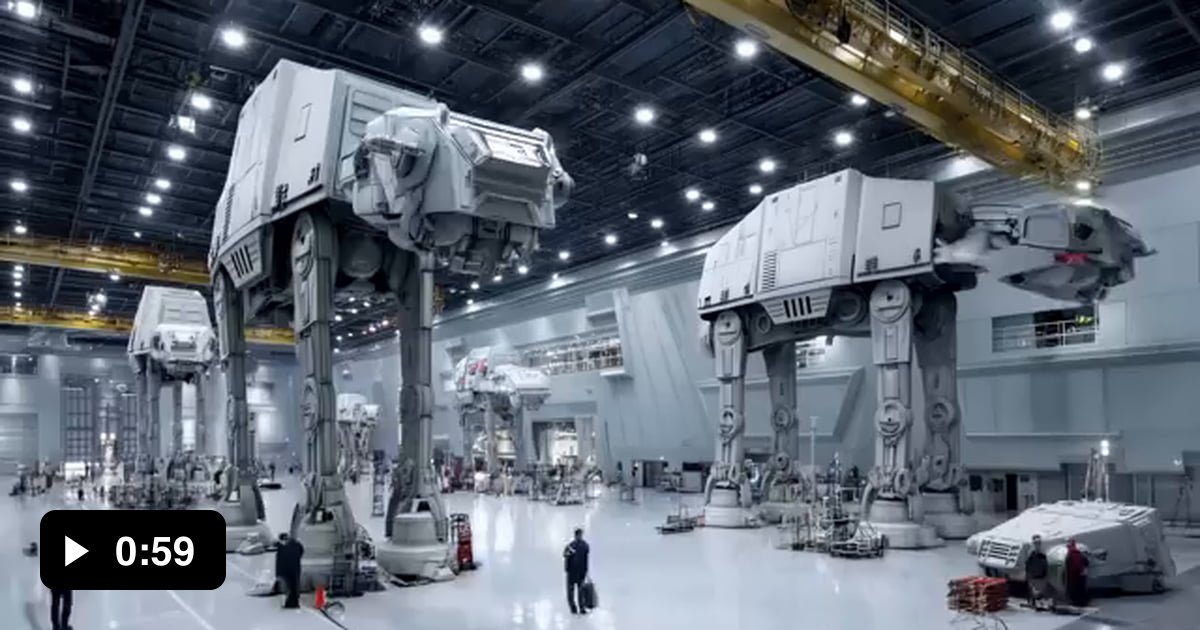 AT-AT Walker final assembly - 9GAG