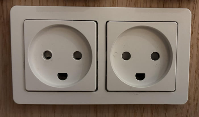 Denmark has the friendliest power outlets in the world! - 9GAG
