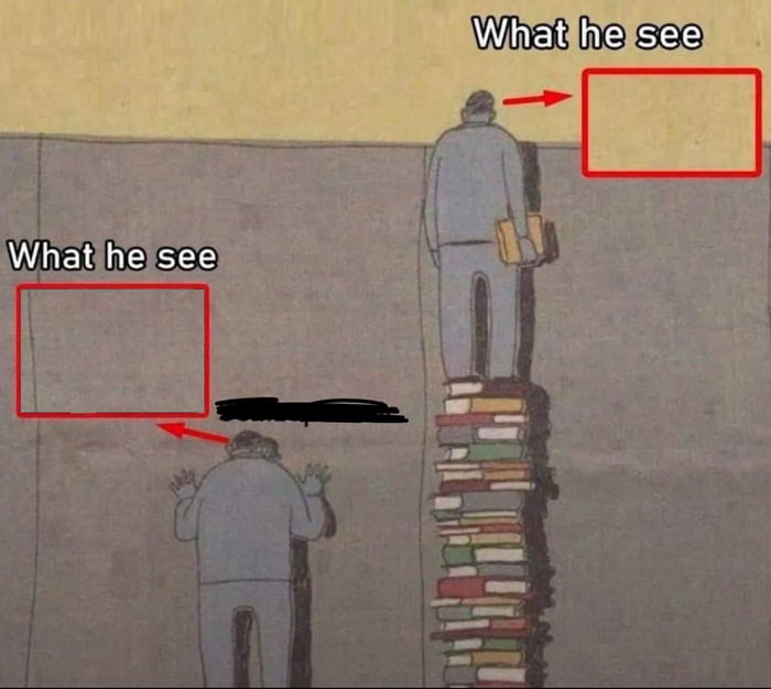 Perspective is everything. - 9GAG