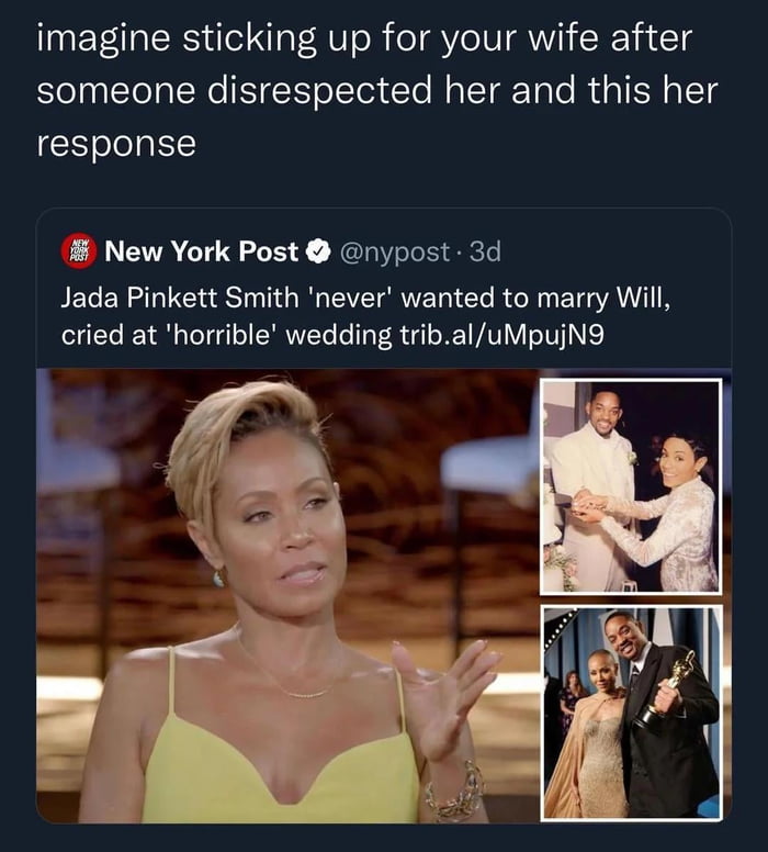 Will Smith will could have been remembered as a great actor, instead, he will be remembered as ...