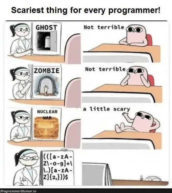 RegularExpressionsScareMe - 9GAG