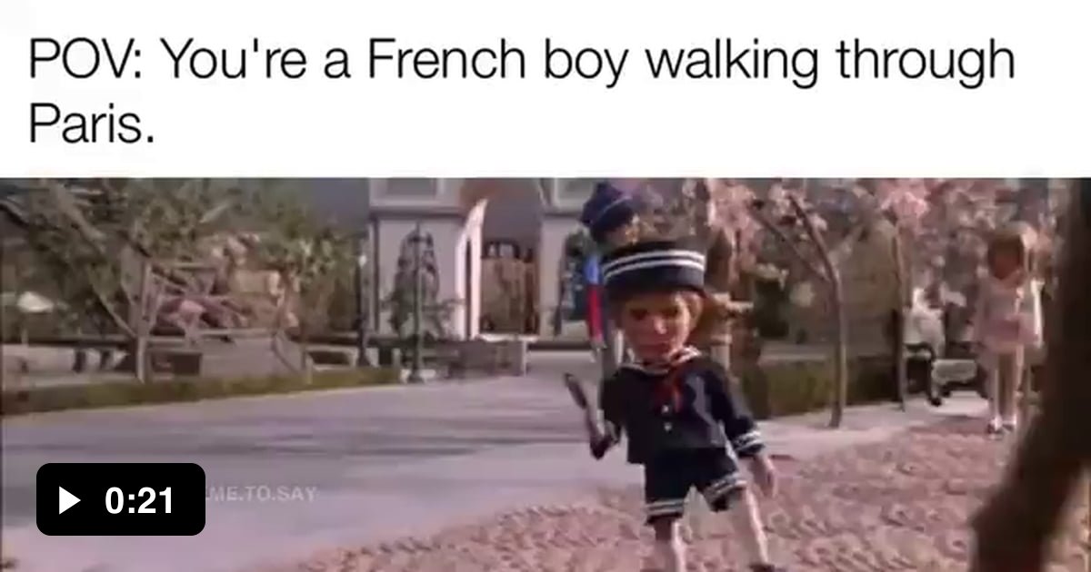 French boy in Paris ! - 9GAG