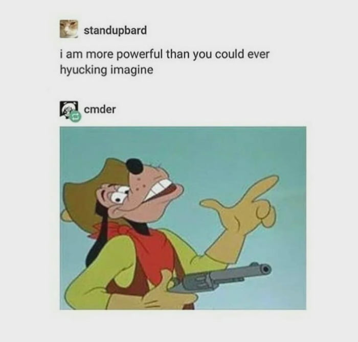 Goofy, Grand Gunslinger of G'awrsh - 9GAG