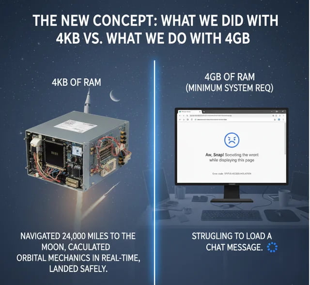 What We Did With 4KB vs. What We Do With 4GB ? - 9GAG