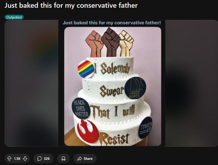 Low effort cake - 9GAG