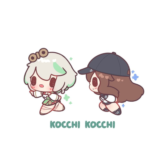 Kocchi Kocchi (art by Decrii) - 9GAG