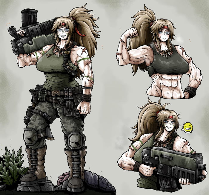 Catachan girl by octosoup - 9GAG