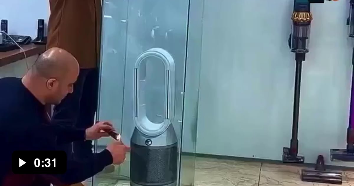 The POWER of a Dyson Air Purifier - 9GAG