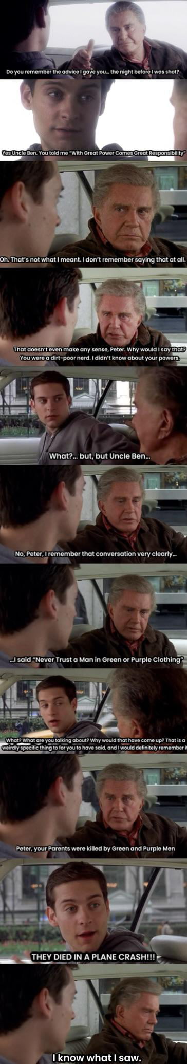 Uncle Ben Returns - 9GAG