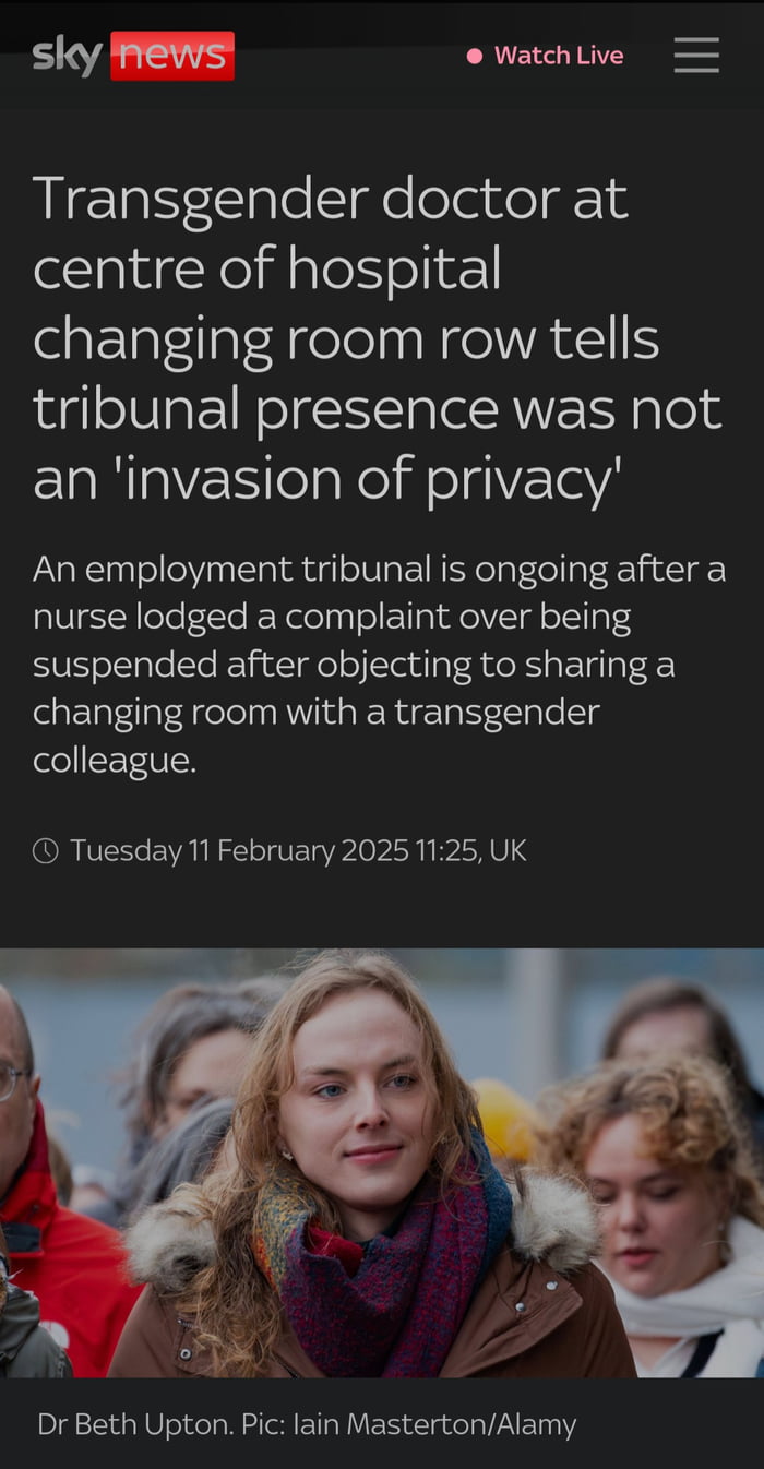 Trans Doctor In Court - 9GAG