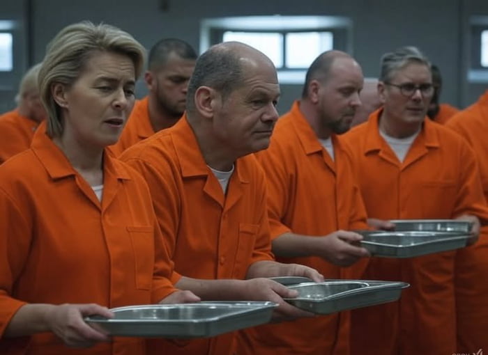 Ursula + Scholz in prison meme ;D - 9GAG