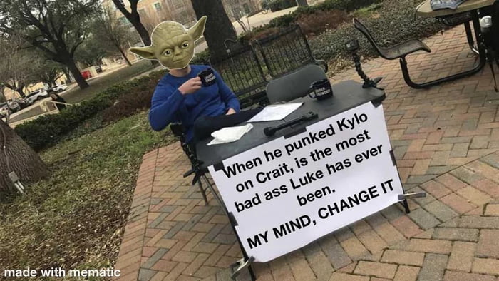 That Crait scene was peak Luke Skywalker. - 9GAG